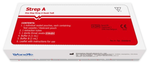 Strep A Swab Test Heimapróf | Líftækni - Fagaðilar